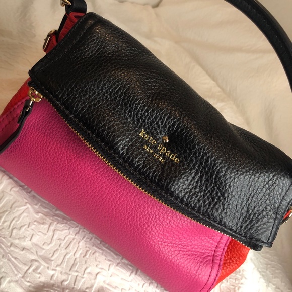 kate spade | Bags | Kate Spade Cobble Hill Mini Minka Tri Color No ...